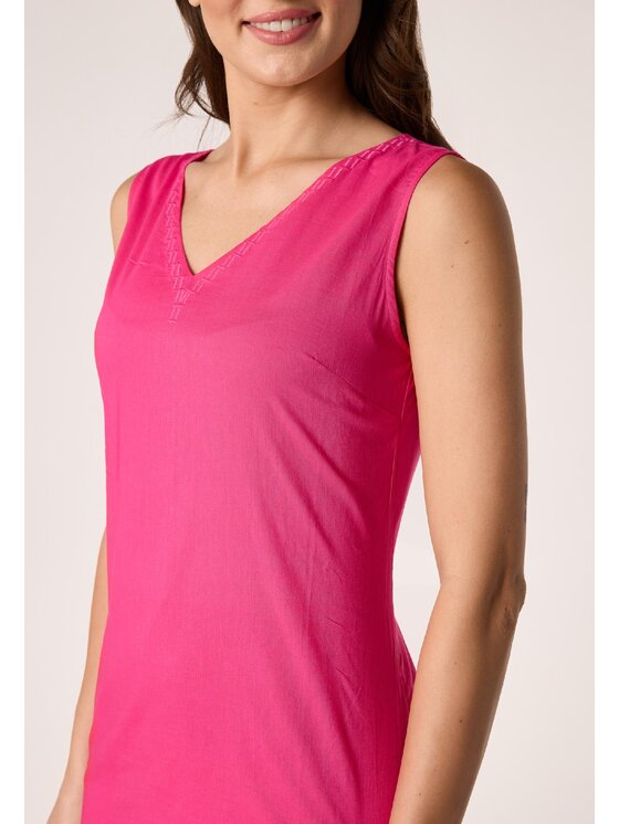 QUIOSQUE Sukienka codzienna BETTA DRESS Różowy Regular Fit | Modivo.pl