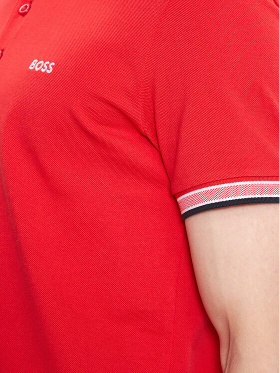 Boss Poloshirt Paddy 50468983 Rot Regular Fit | Modivo.de