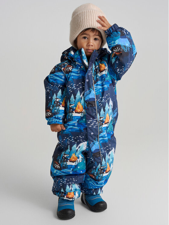 Reima Overall de iarnă Langnes 5100119C Bleumarin Regular Fit | Modivo.ro