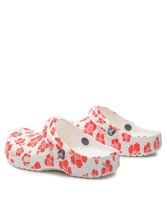 Crocs Παντόφλες Classic Retro Resort Clog 207849 Λευκό | Modivo.gr