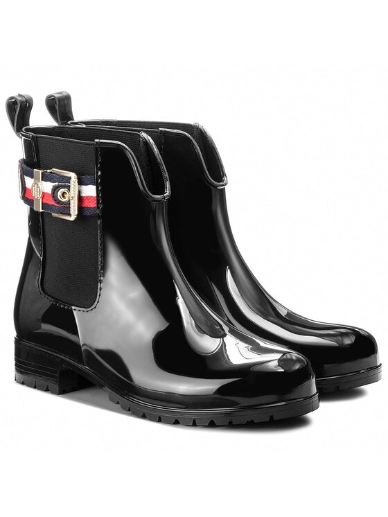 Tommy hilfiger corporate belt rain boots store