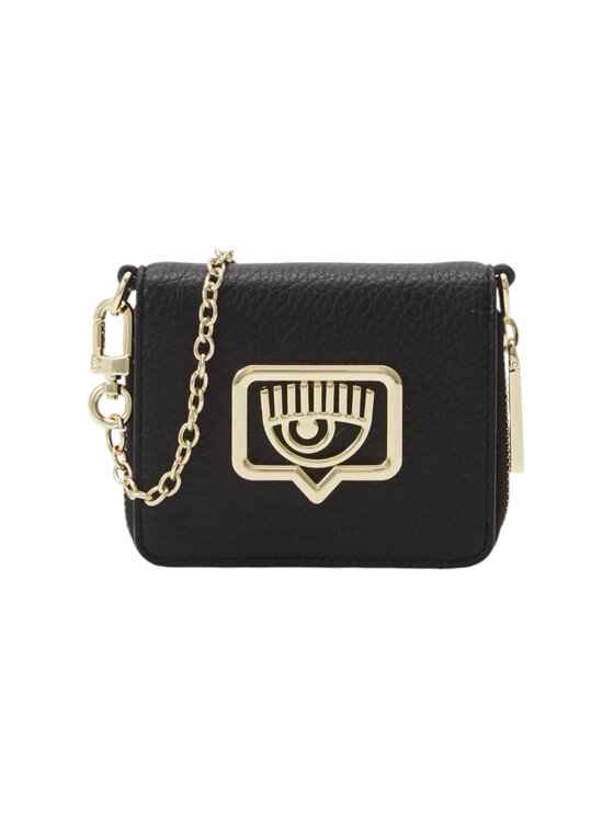 Chiara Ferragni Portfel q-roa-32718 Czarny | Modivo.pl