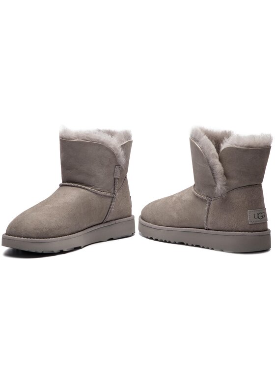 Ugg Snehule W Classic Cuff Mini 1016417 Sivá | Modivo.sk