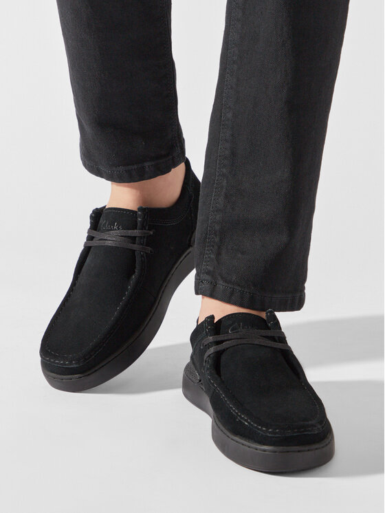 Clarks Halbschuhe Court Lite Wally 261667967 Schwarz | Modivo.de