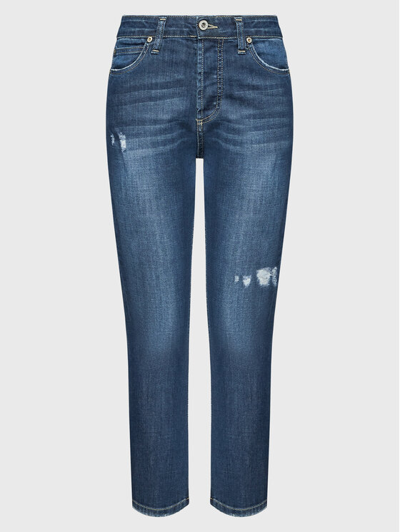Please Jeans P66MBQ2NGR Dunkelblau Slim Fit | Modivo.de