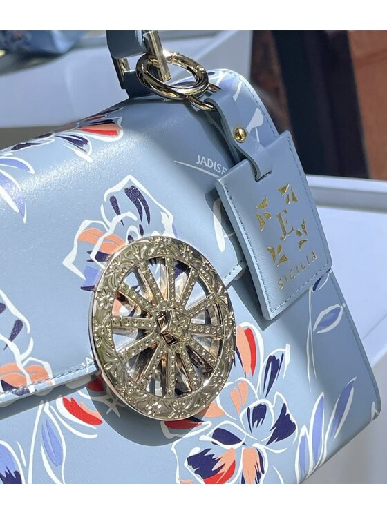 JADISE Torebka Torebka ''Sofia Temi Ciuri'' 138295-3 Biały Niebieski ...