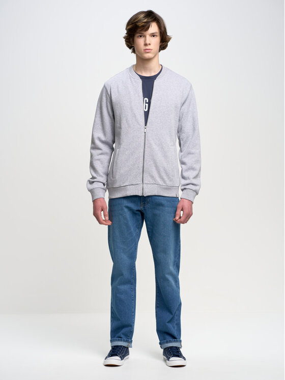 BIG STAR Bluza raiden_901 Szary Basic Fit | Modivo.pl