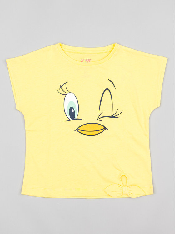 Zippy T-Shirt Looney Tunes ZKGAP0303 23035 Żółty Regular Fit | Modivo.pl