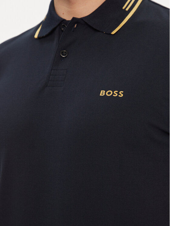 Boss Polo Paul 50506193 Granatowy Slim Fit | Modivo.pl