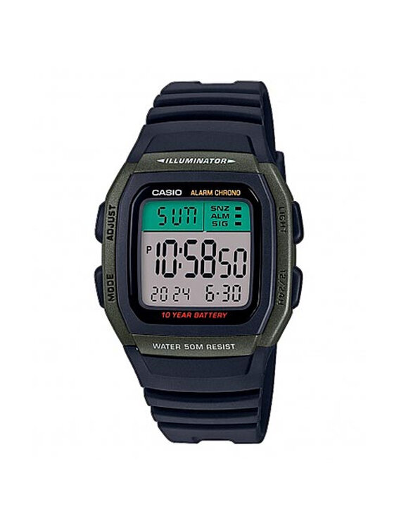 Casio Zegarek W-96H-3AVEF Czarny | Modivo.pl