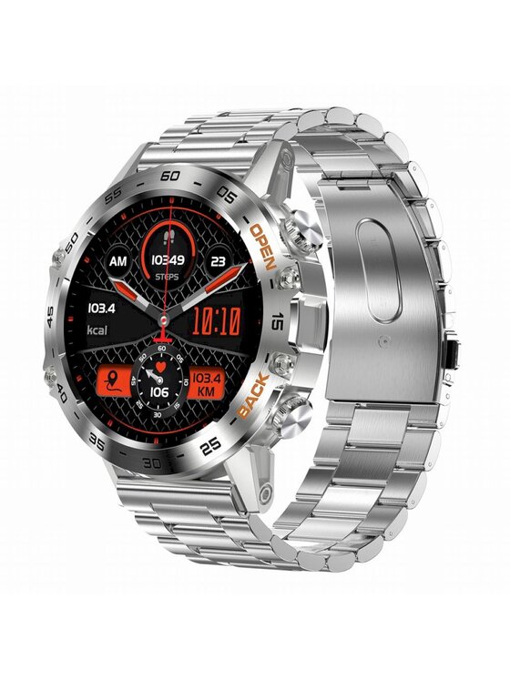 Gravity Smartwatch GRAVITY GT9-3 Srebrny | Modivo.pl