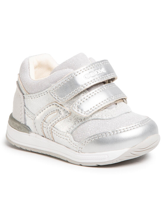 Geox Sneakersy B Rishon G. A B840LA 0MAAS C0007 Srebrny | Modivo.pl