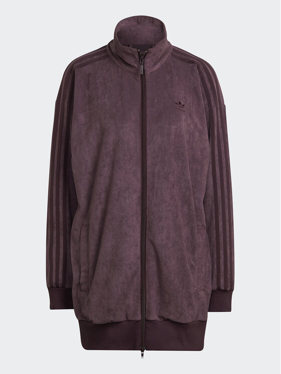 adidas Bluza adicolor Classics HM1688 Bordowy Loose Fit | Modivo.pl