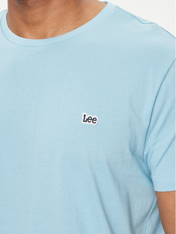 Lee Футболка Patch 112349083 Голубий Regular Fit | Modivo.ua