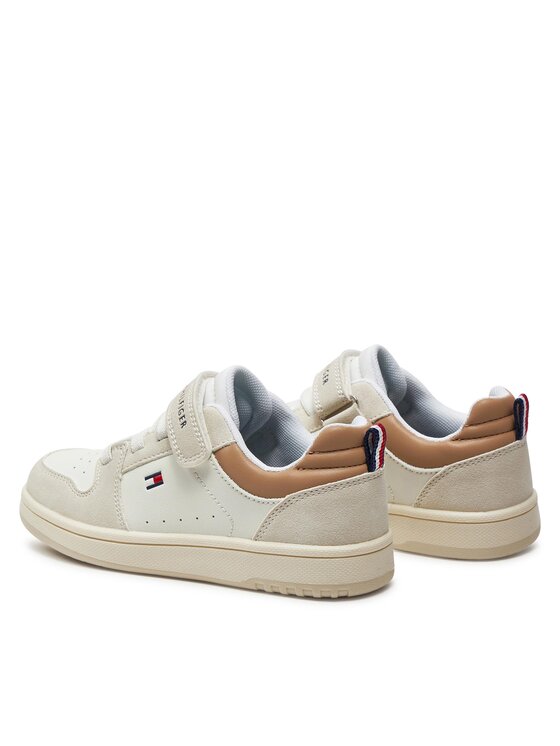 Tommy Hilfiger Laisvalaikio batai Low Cut Lace-Up/Velcro Sneaker T1X9 ...