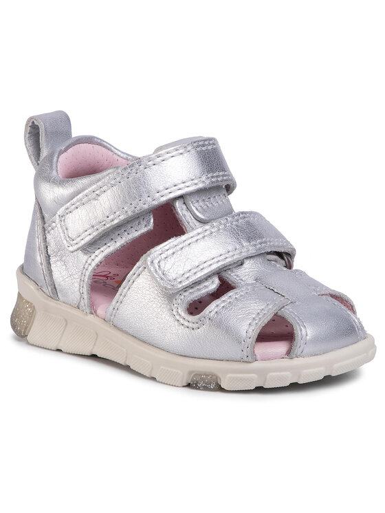 Ecco Sandały Mini Stride Sandal 76113101097 Srebrny Modivo Pl