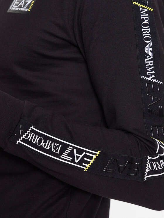 EA7 Emporio Armani Sweatshirt 3RPM08 PJ05Z 1200 Schwarz Regular Fit | Modivo.de