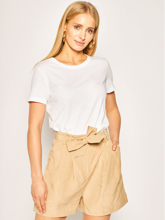 Guess T-Shirt Mavis Tee W0GI96 JA900 Biały Regular Fit | Modivo.pl