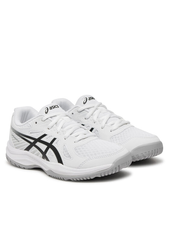 Asics Buty halowe Upcourt 6 Gs 1074A045 Biały | Modivo.pl