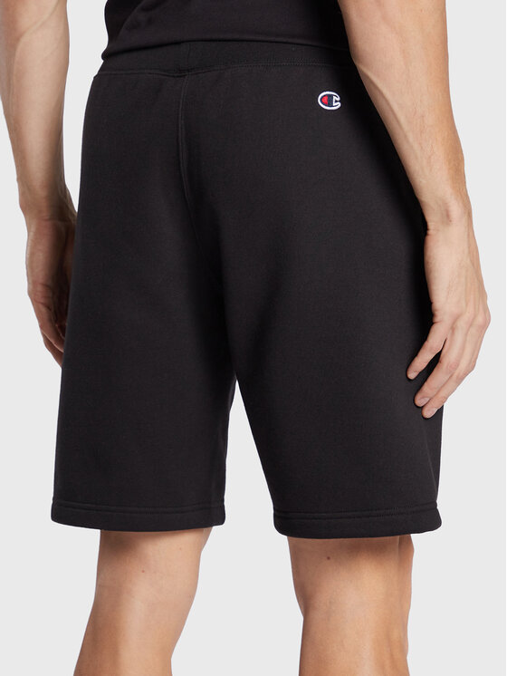Champion Szorty sportowe Small Embroidery Script 218295 Czarny Regular ...