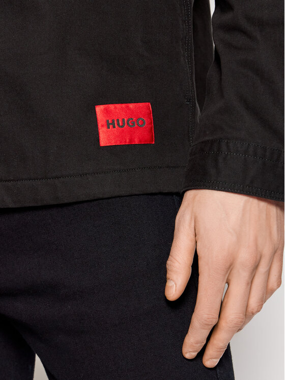 Hugo Geacă de blugi Enalu 50468744 Negru Regular Fit | Modivo.ro