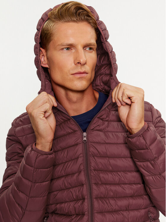 United Colors Of Benetton Kurtka przejściowa 2BA2UN02O Bordowy Regular ...