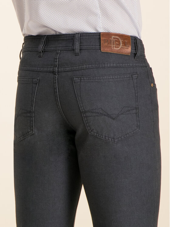 Digel Jean Lino-G 1291566 Bleu marine Regular Fit | Modivo.fr