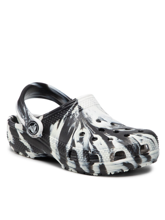 Crocs Nazouváky Classic Marbled Clog 207464 Černá | Modivo.cz