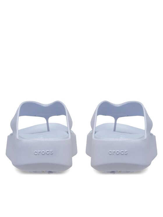 Crocs Japonki Gataway Platform Flip 209410 Błękitny | Modivo.pl