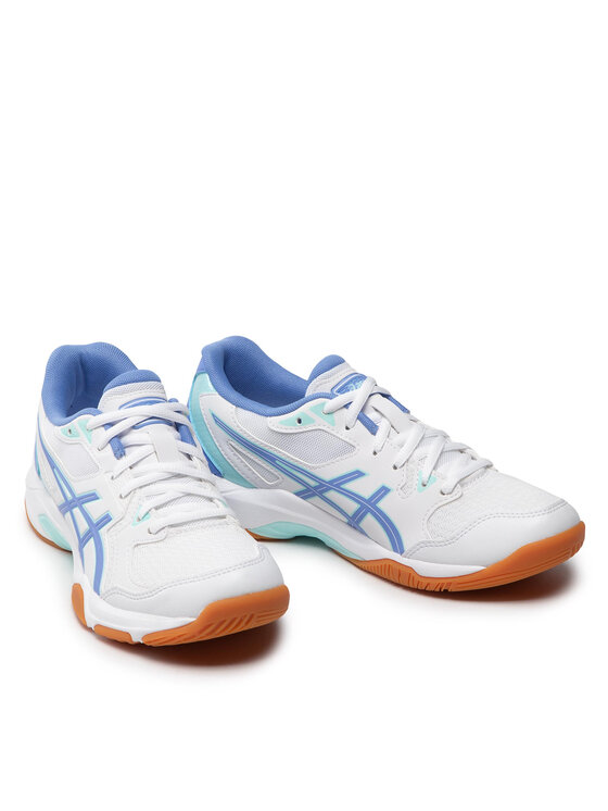 Asics Buty halowe Gel-Rocket 10 1072A056 Biały | Modivo.pl