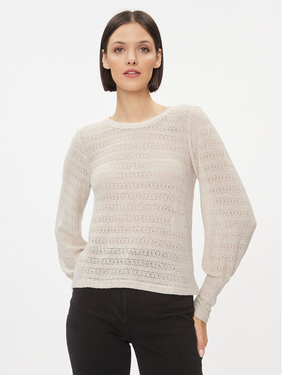 Vero Moda Palaidinė 10296715 Écru Regular Fit | Modivo.lt