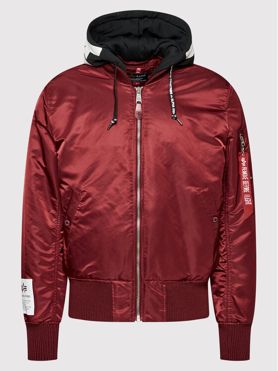Alpha Industries Bomber striukė Ma-1 Zhp 118101 Vyšninė Regular Fit ...