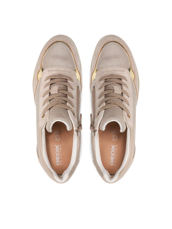 Geox Sneakersy D Ilde A D25RAA 01422 CH65A Béžová | Modivo.cz