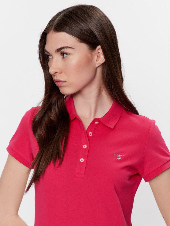 Gant Každodenní šaty 402300 Růžová Regular Fit | Modivo.cz