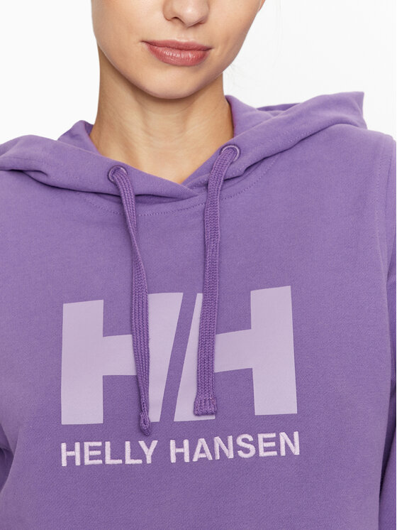 Helly Hansen Sweatshirt Logo 33978 Violett Regular Fit | Modivo.de