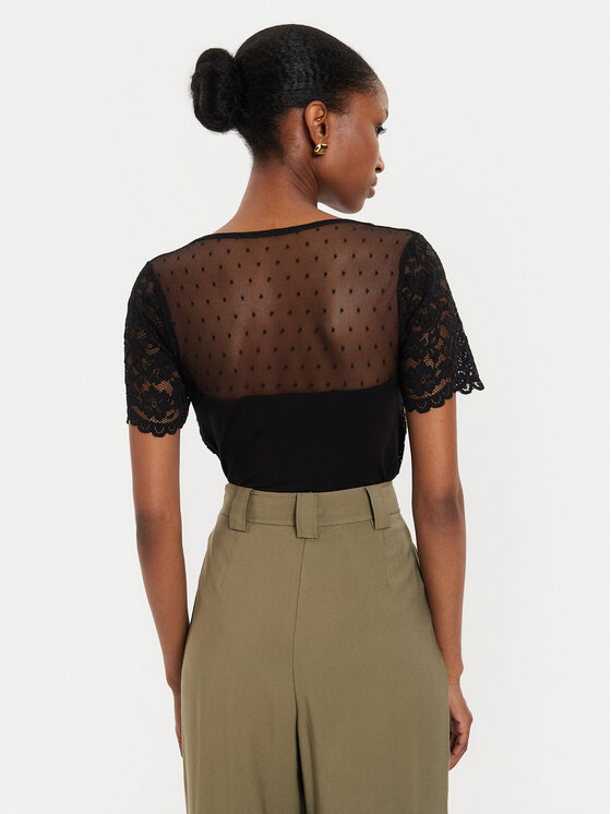 Morgan Body 242-DRIA Czarny Slim Fit | Modivo.pl