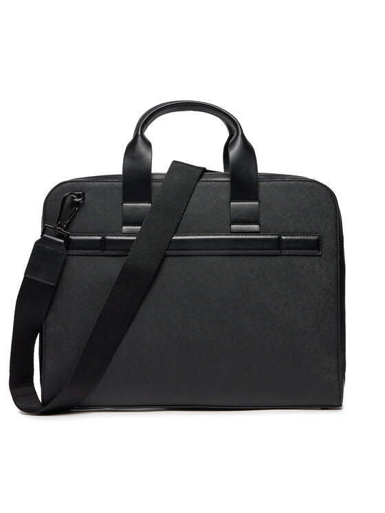 Calvin Klein Laptoptasche Modern Bar Slim Laptop Bag K50K511590 Schwarz ...