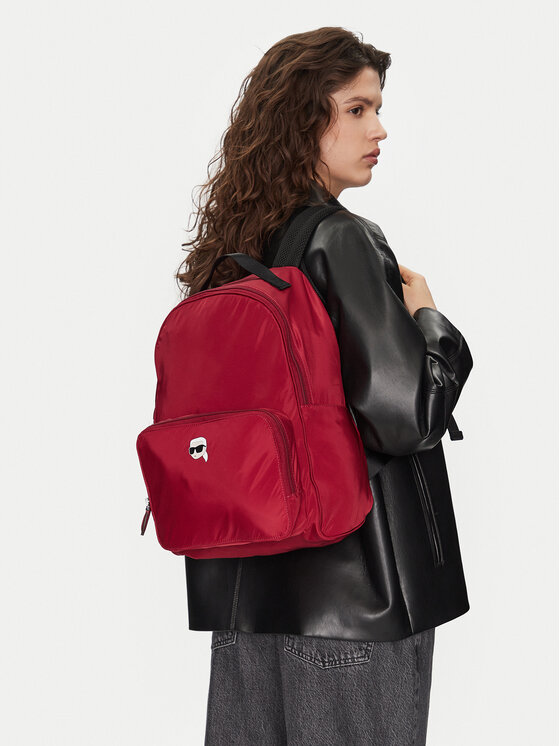 KARL LAGERFELD Batoh A1W30137 Červená | Modivo.cz