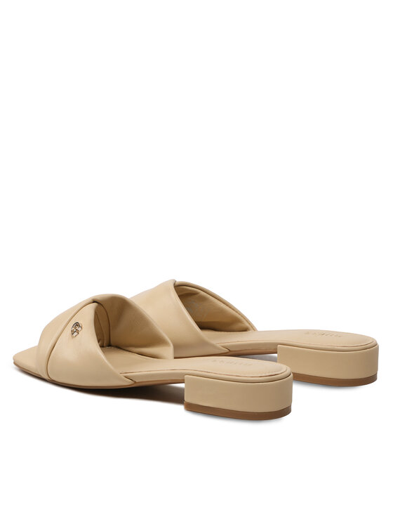 Guess Šľapky Albert FL6ABR LEA03 Béžová | Modivo.sk