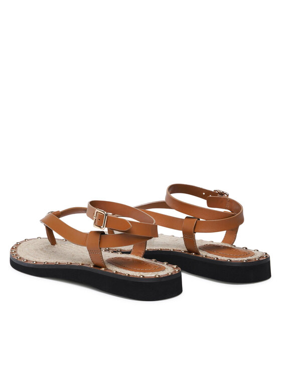 Coach Sandály Gracey Lather CA462 Hnědá | Modivo.cz