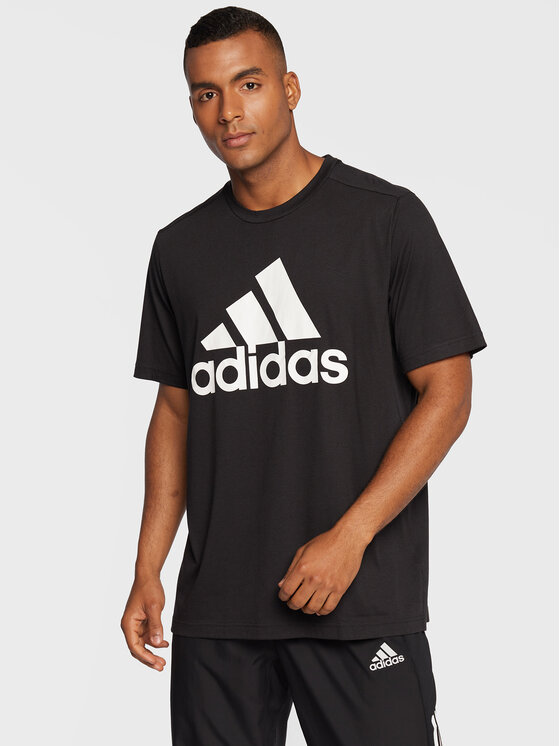 adidas Marškinėliai Aeroready Designed 2 Move GT3109 Juoda Regular Fit ...