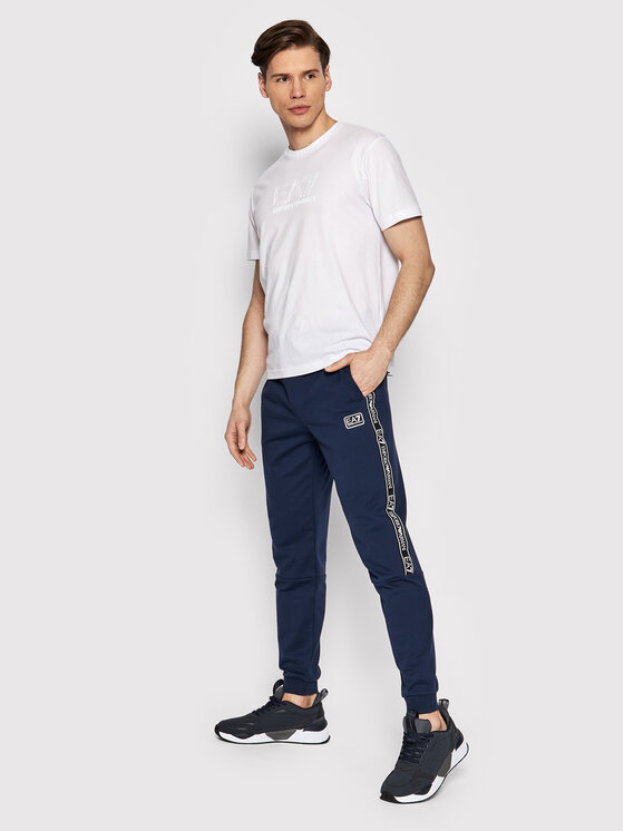 Ea7 Emporio Armani Jogginghose 3lpp67 Pj05z 0554 Dunkelblau Regular Fit