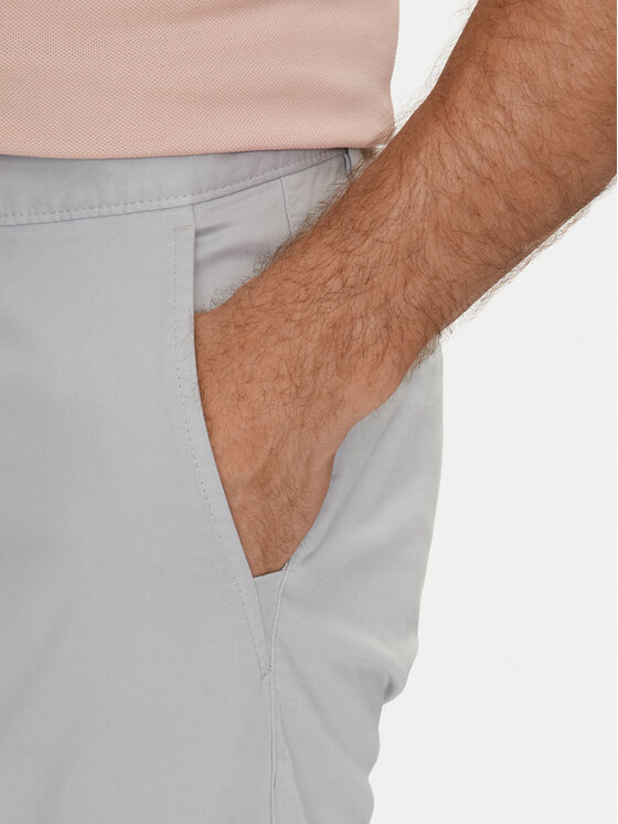 Boss Chinosy Chino_Slim 50510933 Szary Slim Fit | Modivo.pl