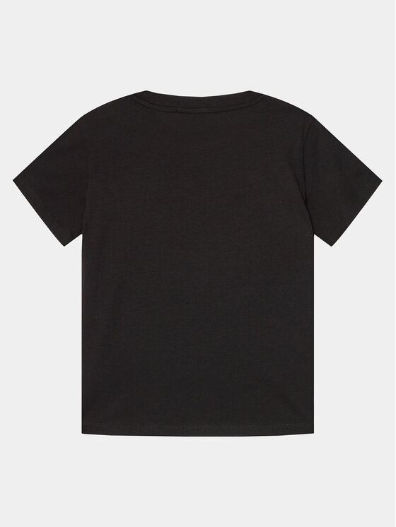 Calvin Klein Jeans Тишърт Pixel Logo Ib0ib01974 Черен Relaxed Fit
