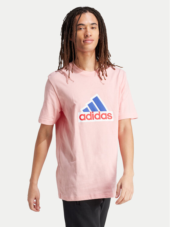 adidas T-shirt Future Icons Badge of Sport IS8342 Ružičasta Loose Fit ...