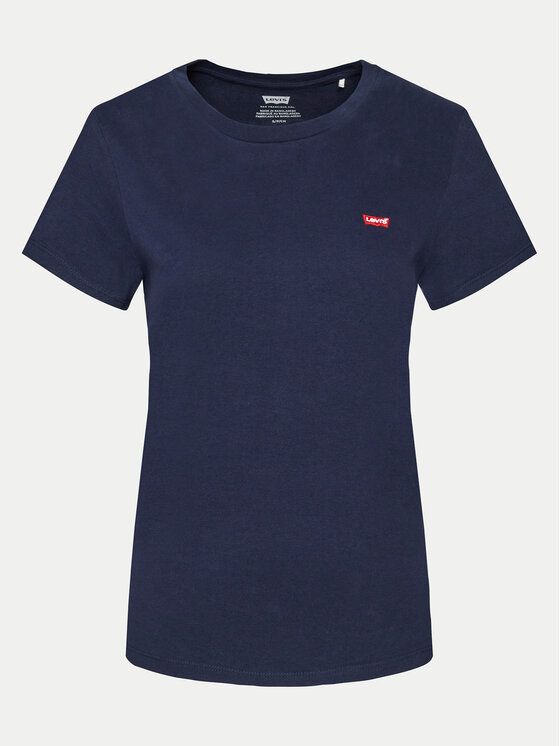 Levi's® T-Shirt Perfect 39185-0348 Modrá Regular Fit | Modivo.cz