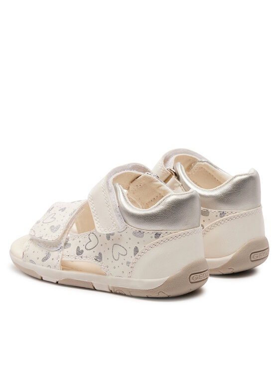 Geox Sandały B Sandal Tapuz Girl B450YA 054AJ C0007 Biały | Modivo.pl