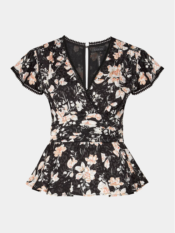 Guess Bluse W4GH61 WG4T2 Bunt Regular Fit | Modivo.de