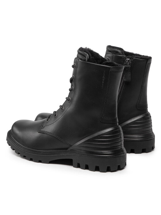 ECCO Trapery Tredtray K 77007301001 Czarny | Modivo.pl