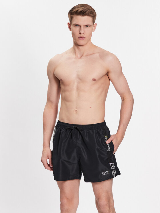 EA7 Emporio Armani Ujumisšortsid 902000 3R732 00020 Must Regular Fit ...